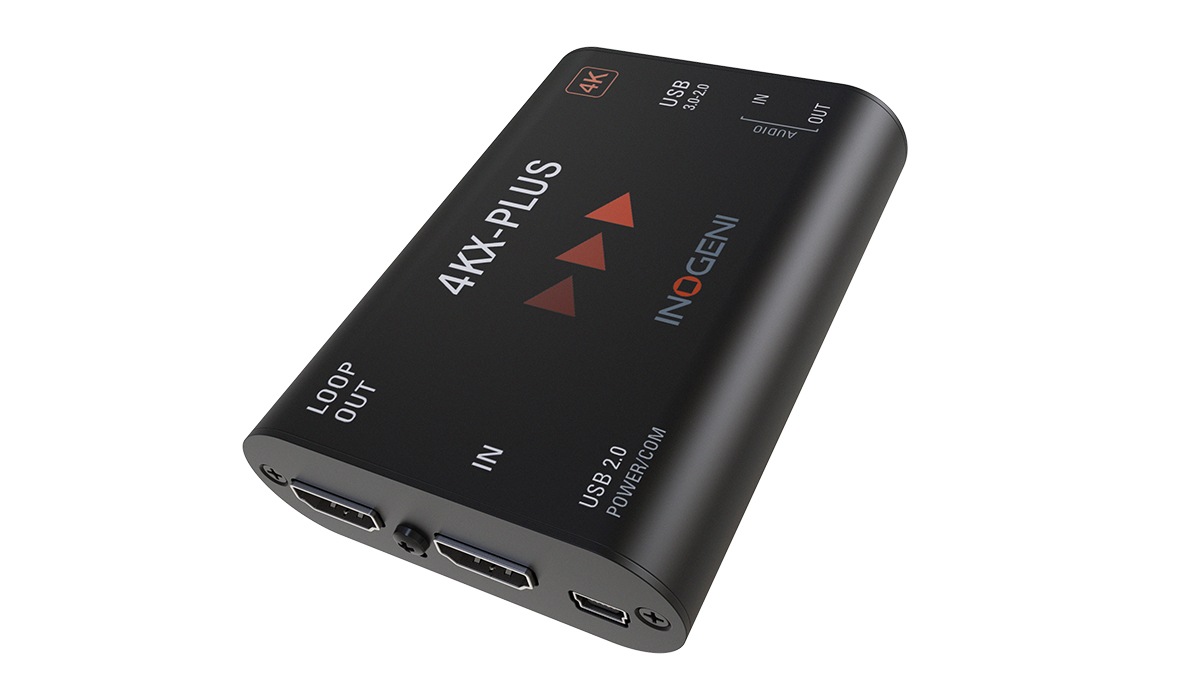 イノジェニ INOGENI コンバーター 4KX-PLUS | HDMI-USB3.0コンバーター、4K対応 | アイワンファクトリー