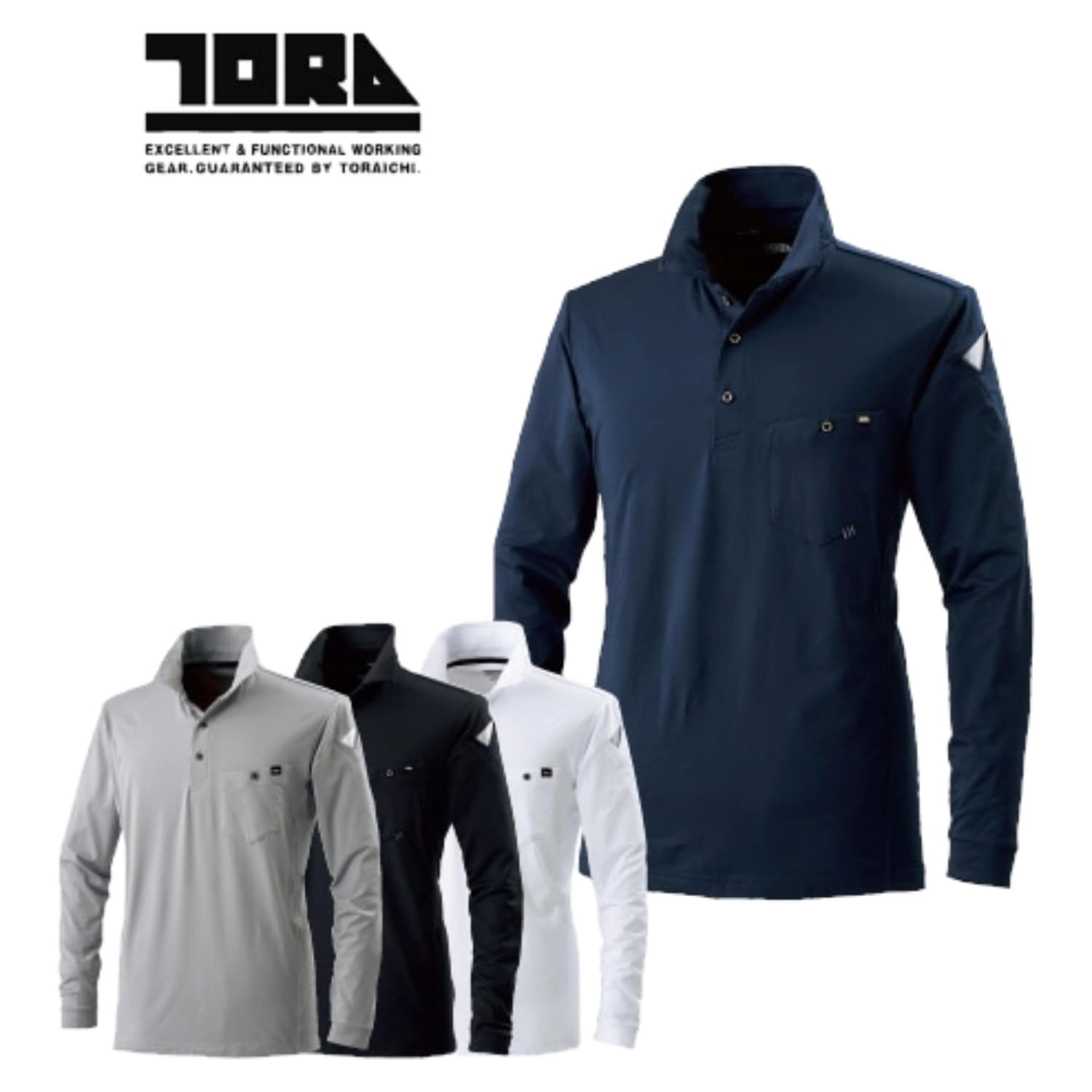 5951-614 長袖ポロシャツ | ニット,長袖ポロシャツ | アイビーワークボックス