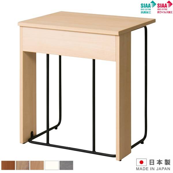 ワークデスク デスク W600×D500×H720 ASO-WD6050B 抗菌加工 抗ウイルス加工 ワークテーブル ワーク 作業台 オフィステーブル オフィスデスク オフィス家具 おしゃれ ...