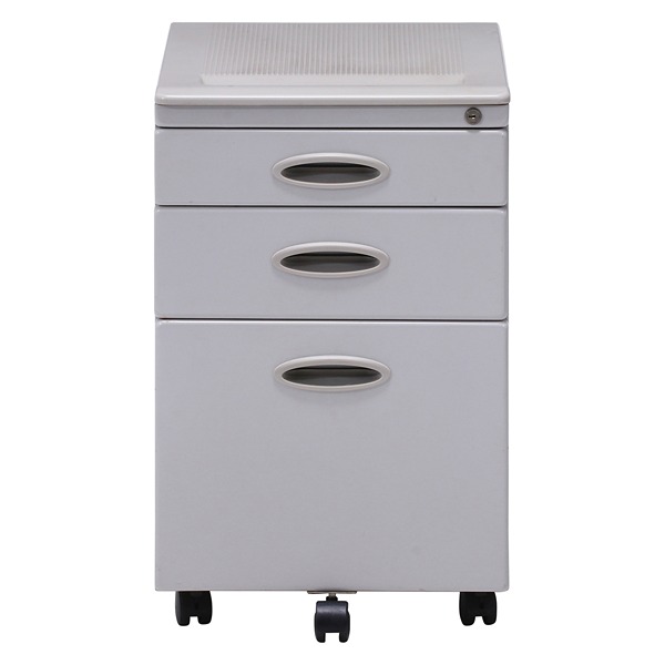 CD-865 インキャビネット ライトグレー W396×D560×H620 キャビネット おしゃれ かっこいい 書斎 ホームオフィス 不二貿易 ...