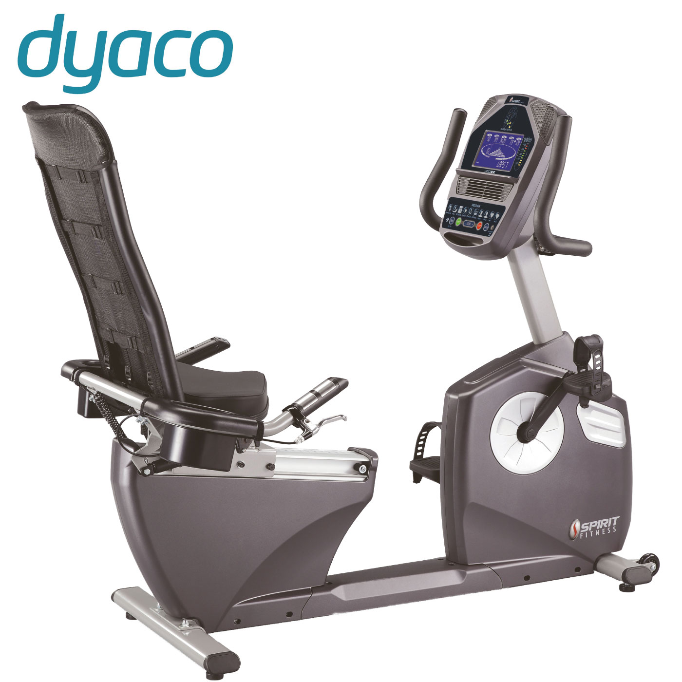 XBR55／医療用（リハビリ・機能訓練向け）リカンベントバイク【エクササイズマシン】〈Spirit Fitness〉《DYACO（ダイヤコ）》