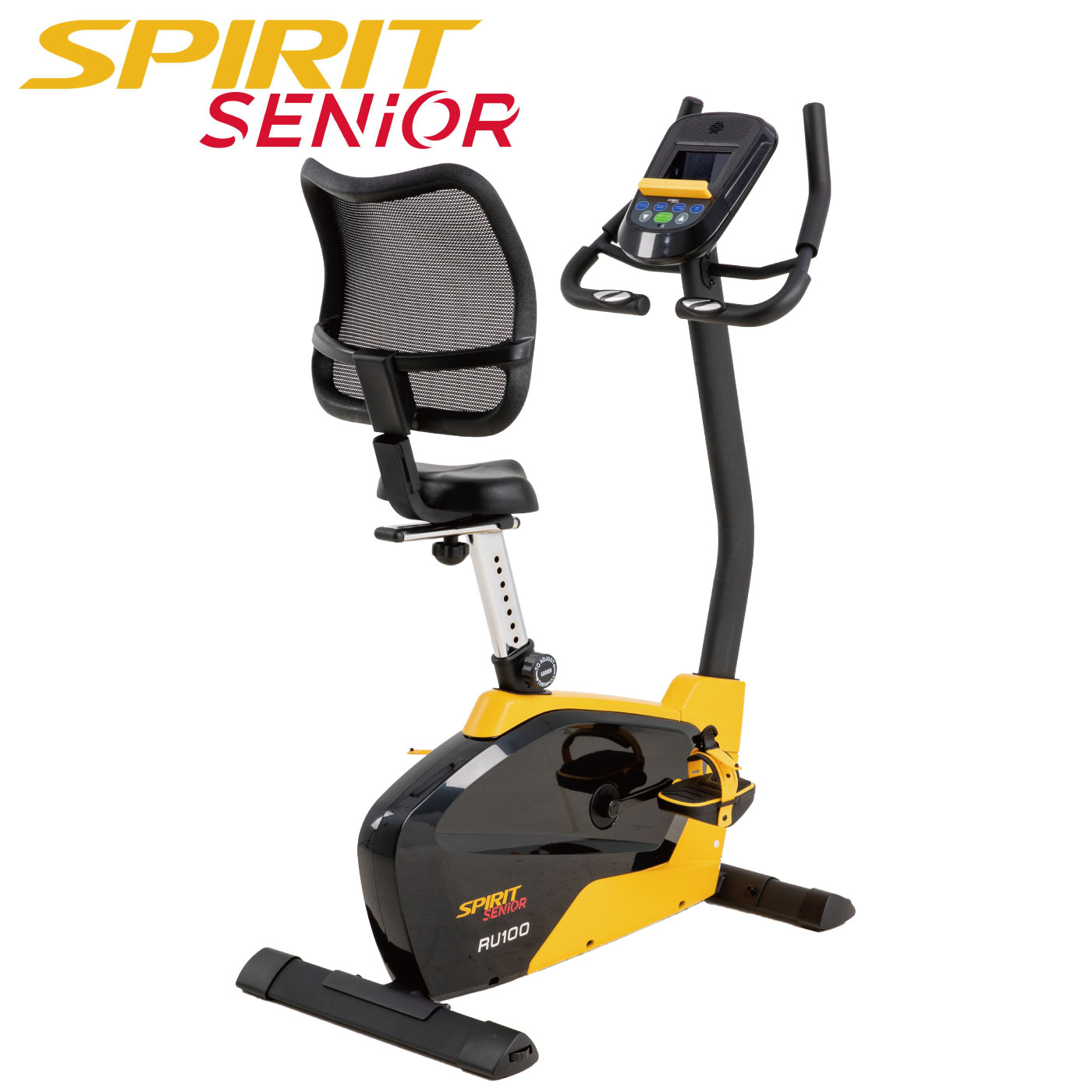 RU100｜準業務用アップライトバイク（フィットネスバイク エクササイズバイク）〈SPIRIT SENIOR〉《DYACO（ダイヤコ）》【足腰強化 機能訓練 リハビリ】