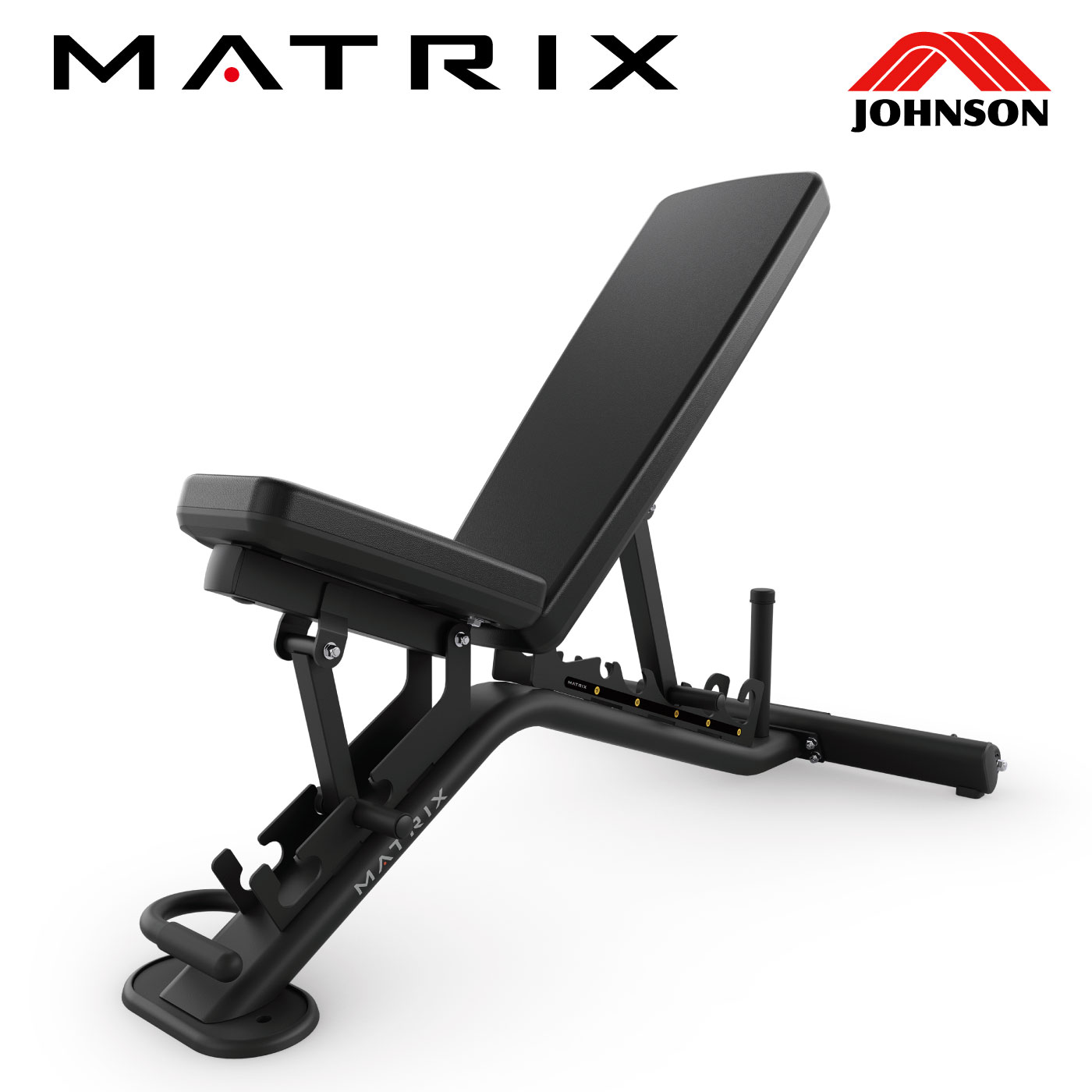 GO-AB（アジャスタブルベンチ）｜業務用トレーニングベンチ【筋トレ ボディメイク 肉体改造】〈MATRIX〉《ジョンソンヘルステック》