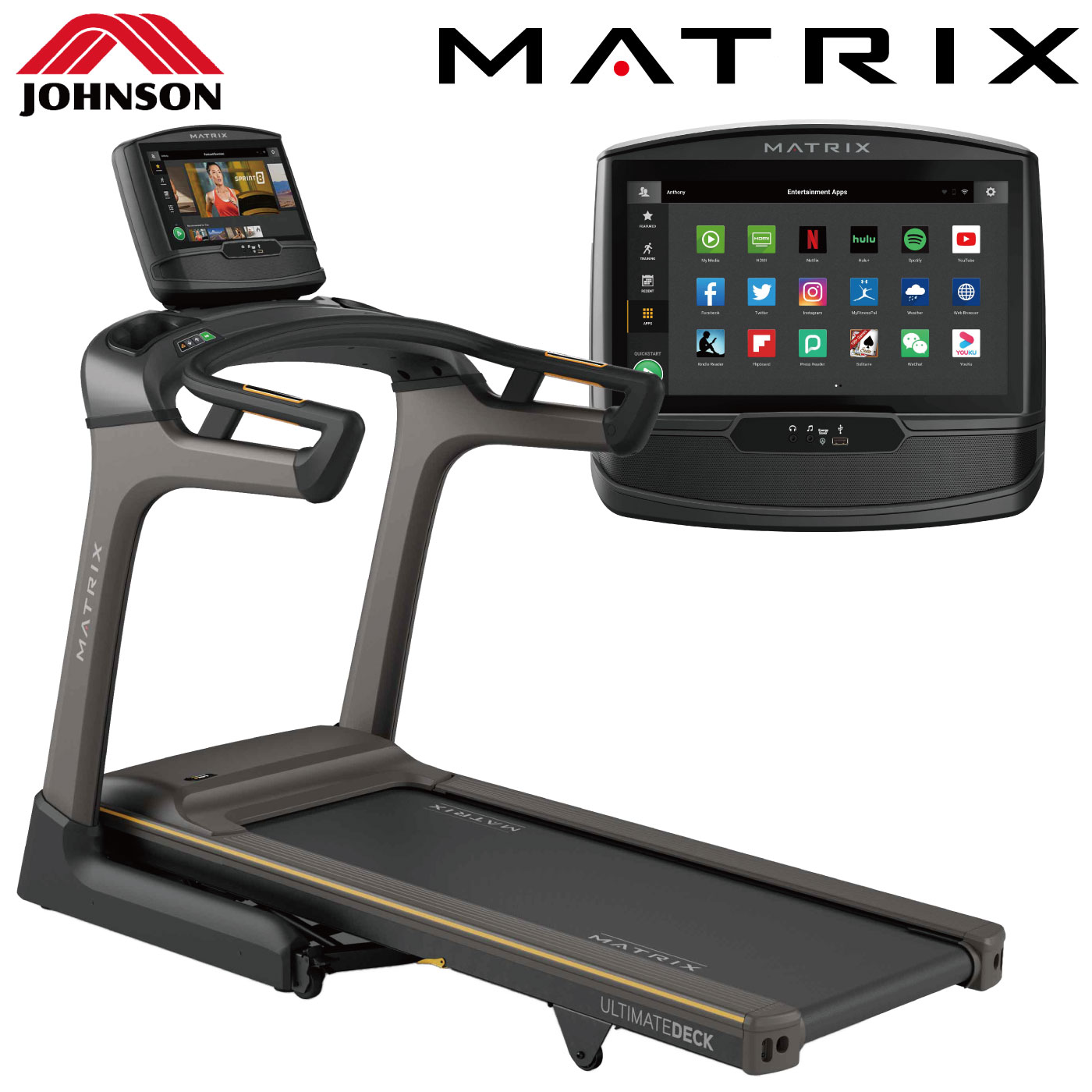 TF30-XIR-V2／家庭用ルームランナー（ランニングマシン トレッドミル）【フィットネスマシン エクササイズマシン】〈家庭用MATRIX ...