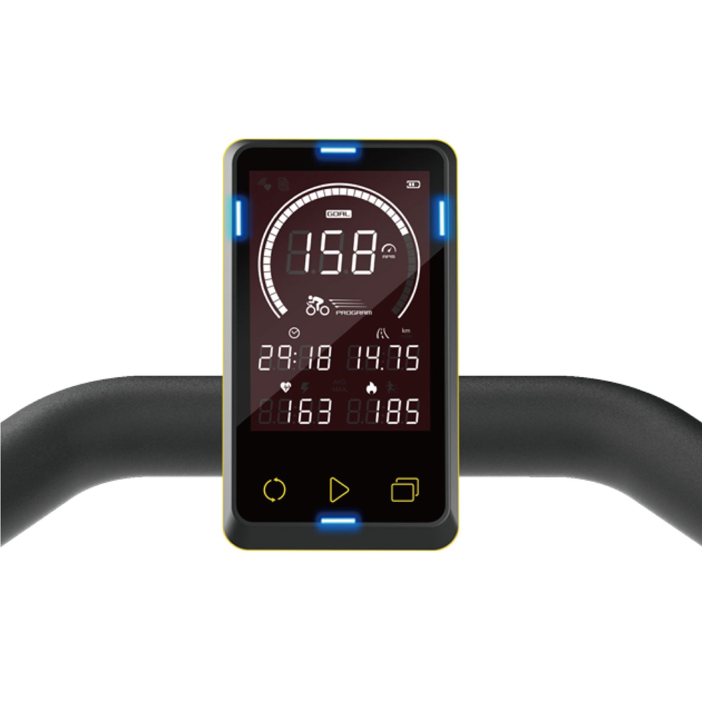 GR7専用コンソール／サイクルコンピューター【フィットネスマシン エクササイズマシン】〈HORIZON（ホライズン）〉《ジョンソンヘルステック》