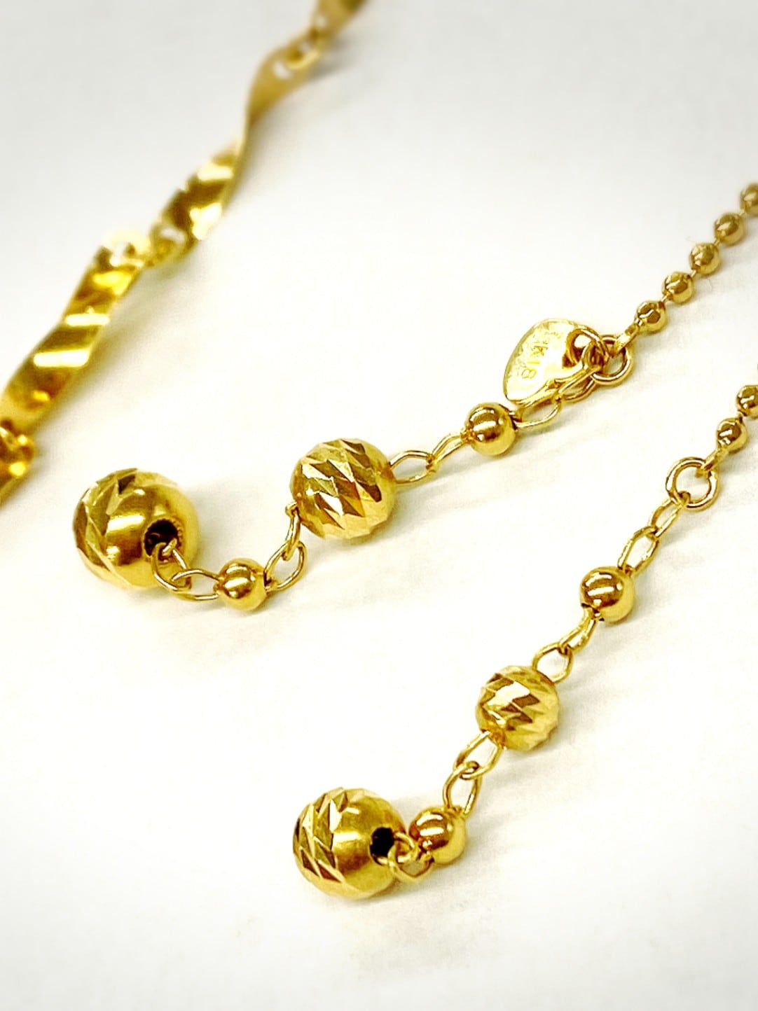 K18 2WAY デザインネックレス 70㎝ M#6509 | ネックレス,K18 | | 井嶋金銀工業 ジュエリーショップ