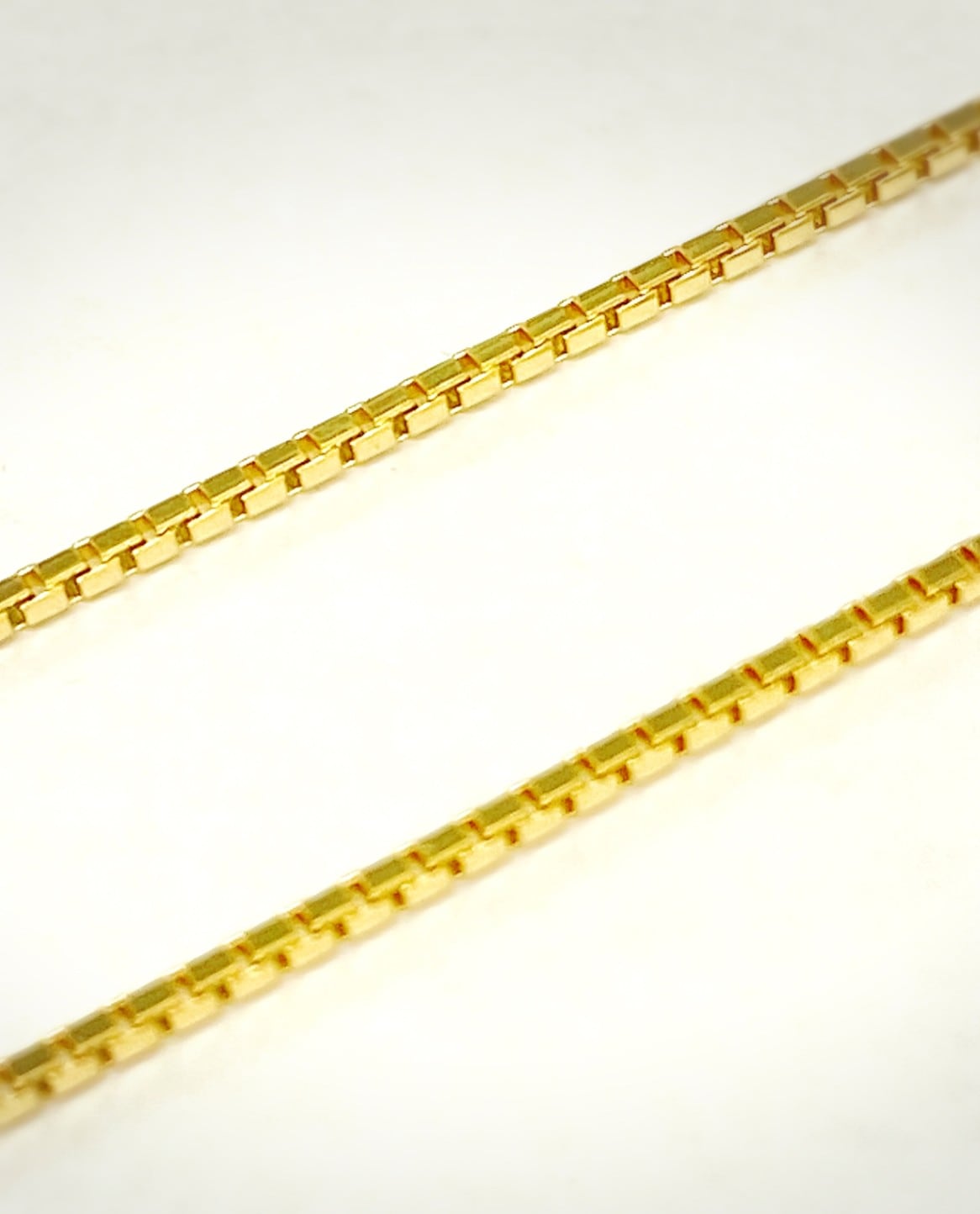 K18 1.4Φベネチアンチェーンスライド 50cm | ネックレス,K18 | | 井嶋金銀工業 ジュエリーショップ