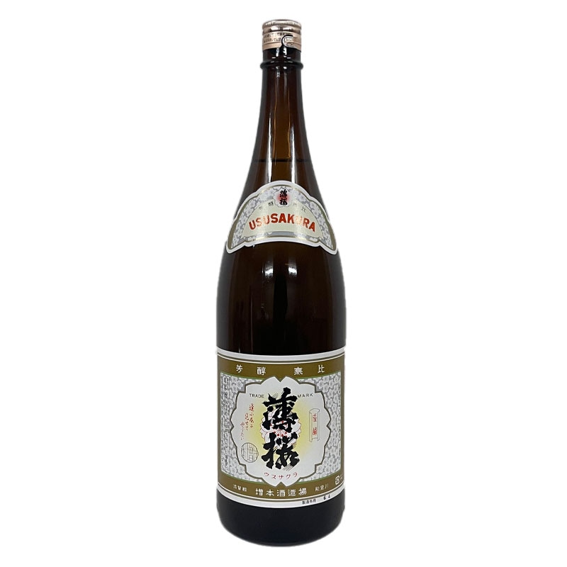 増本酒造場 薄桜 上撰 1.8L | 日本酒 | IMASHIGA～イマシガ～