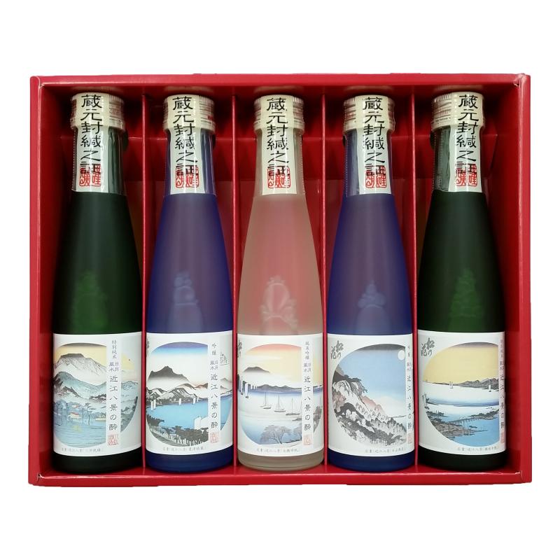 川島酒造 松の花 近江八景の酔 180ml瓶×5本 | 日本酒 | IMASHIGA～イマシガ～