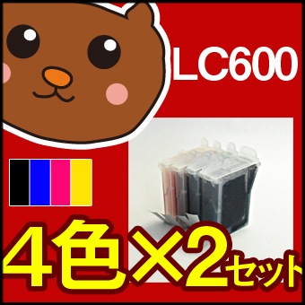 LC600/LC600BK/LC600C/LC600M/LC600Y/MFC5200J/MFC5100J/マイミオ/MyMio/LC600 ...
