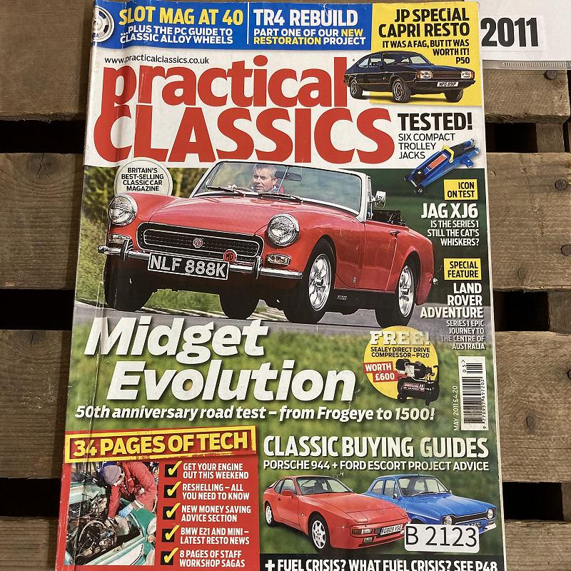 B2123 「PRACTICAL CLASSICS」2011 プラクティカル クラシック 英国 旧車雑誌 | ヴィンテージブック/本/雑誌 | | INNOCENT ONLINE SHOP