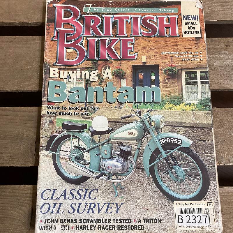 B2327 「BRITISH BIKE」1995 ブリティッシュバイク 英国 旧車雑誌 | ヴィンテージブック/本/雑誌 ...