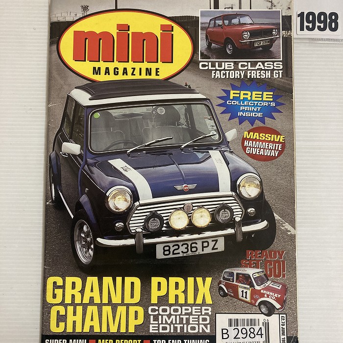 B2984 1998 「MINI MAGAZINE」 ミニマガジン 英国旧車雑誌 | ヴィンテージブック/本/雑誌 | | INNOCENT ...