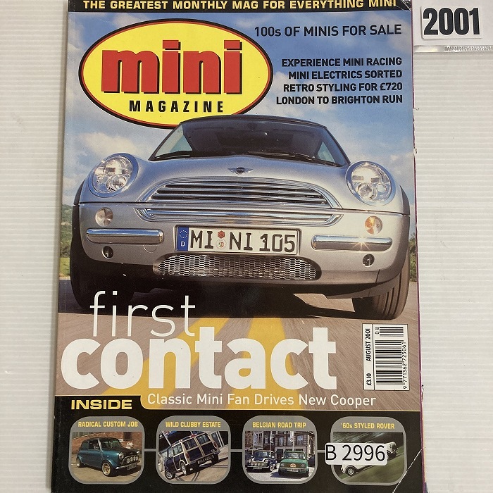 B2996 2001 「MINI MAGAZINE」 ミニマガジン 英国旧車雑誌 | ヴィンテージブック/本/雑誌 | | INNOCENT ...