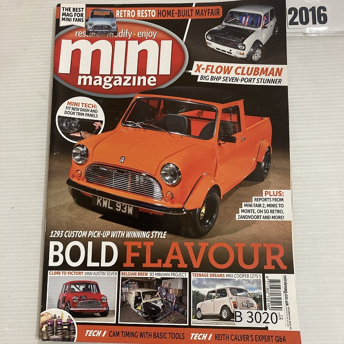 B3020 2016 「MINI MAGAZINE」 ミニマガジン 英国旧車雑誌 | ヴィンテージブック/本/雑誌 | | INNOCENT ...