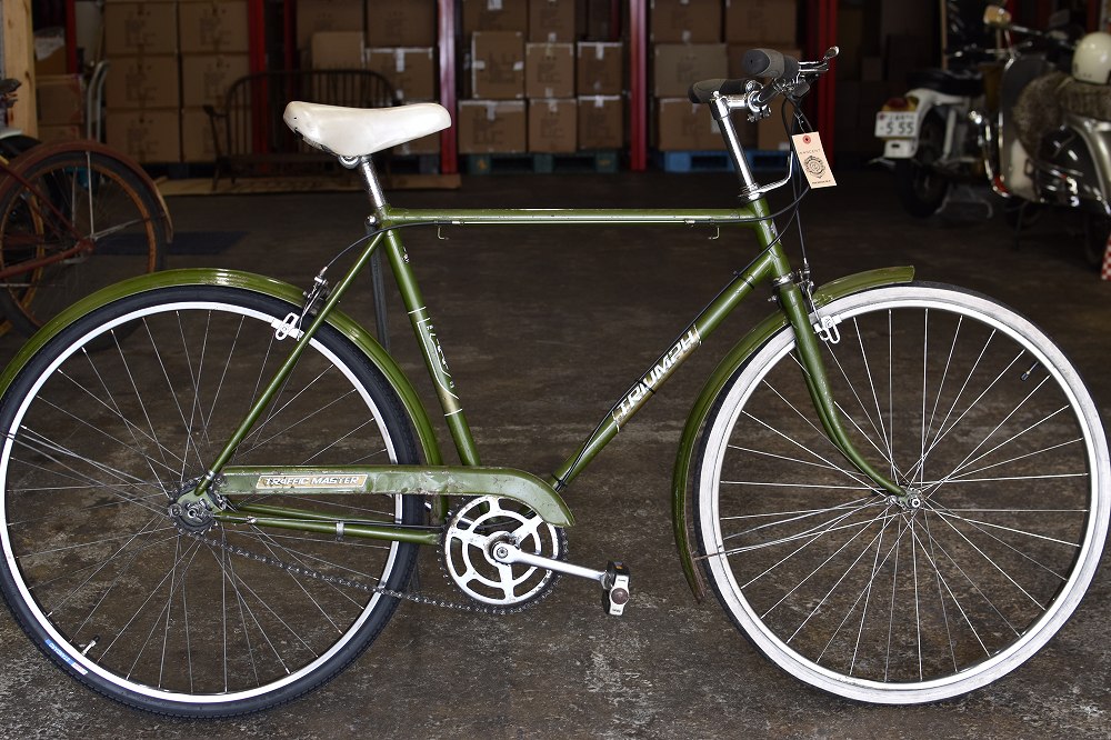 107152 ヴィンテージ 自転車 「TRIUMPH」「TRAFFIC MASTER」1978年製 トライアンフ 英国製 MADE IN ...