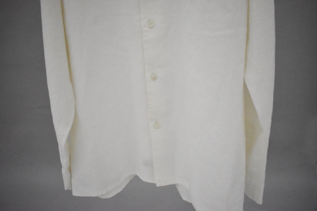 INNOCENT Original products イタリアンカラーシャツ 長袖 COLOR : WHITE/RAF BLUE ...