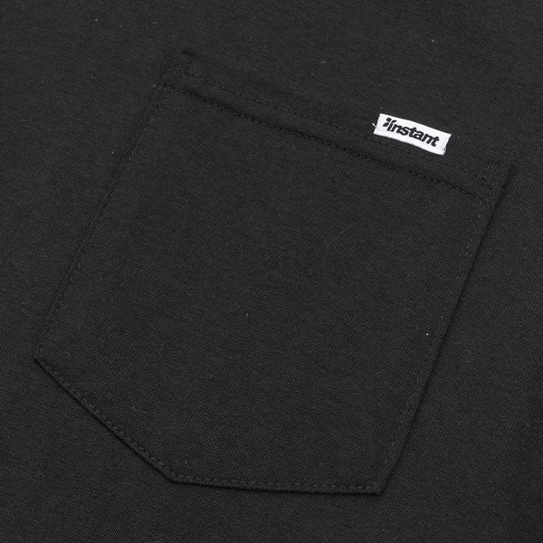 【INSTANT×7STARS】30TH 宝船 POCKET TEE black インスタント Tシャツ スケートボード スケボー ...