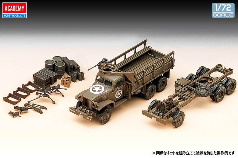 13402 1/72 アメリカ軍 6×6カーゴトラック＆アクセサリー | すべての商品 | インターアライドスターショッピング