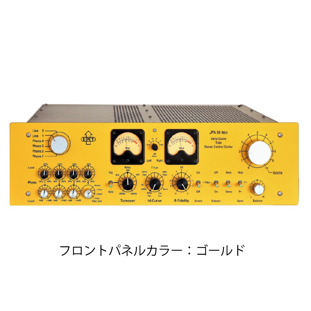 EMT - JPA66 Mk3（真空管フォノアンプ）【受注生産/要事前決済】《JP》【納期は確認後ご連絡】 | | オーディオ、ホームシアター ...