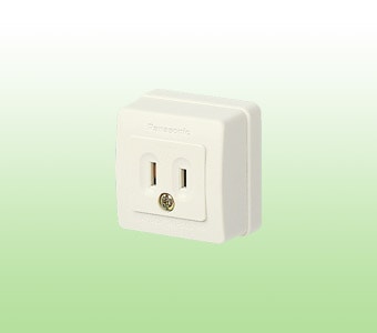 松下電工（Panasonic） WK1012W 角型コンセント | IDCダイレクトショップ
