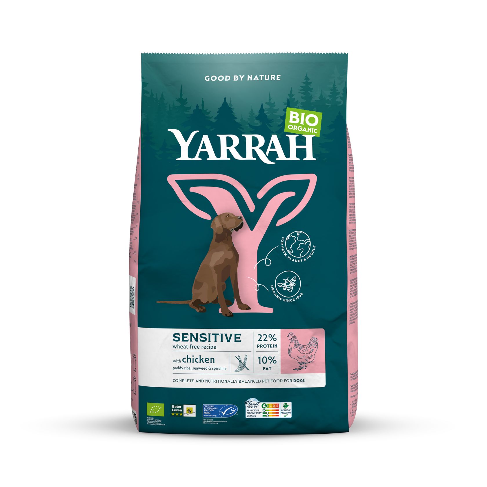 YARRAHオーガニックドッグフードセンシティブ2kg｜ヤラ－(YARRAH)日本公式通販【Lecop】