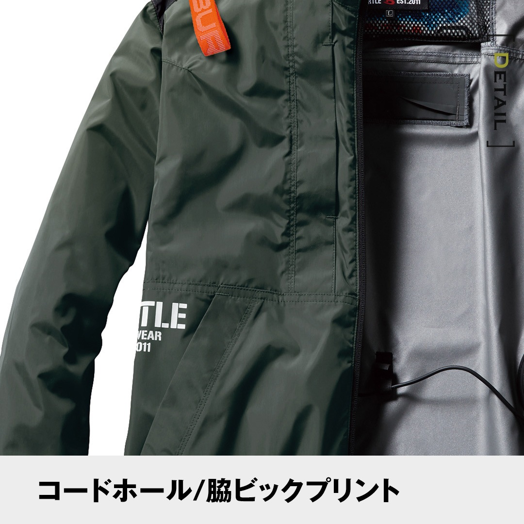 BURTLE バートル AC2016 半袖 ブルゾン 軽量 UVカット 遮熱 撥水 フルハーネス対 | 作業着・作業服,かっこいい・おしゃれなブランド作業服,BURTLE（バートル）,バートル ...
