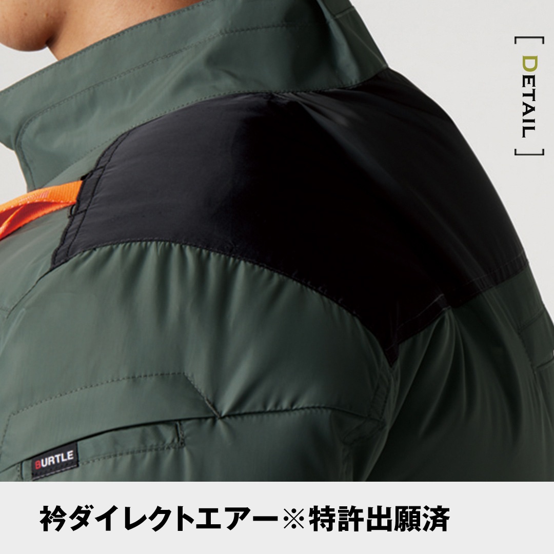 BURTLE バートル AC2016 半袖 ブルゾン 軽量 UVカット 遮熱 撥水 フルハーネス対 | 作業着・作業服,かっこいい・おしゃれなブランド作業服,BURTLE（バートル）,バートル ...