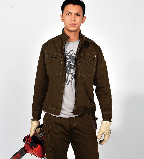 洗練！大人のちょいモテ作業服 BURTLE バートル 5201 長袖ジャケット 秋冬用 作業服 作業着 | 作業着・作業服,秋冬作業服,綿100％素材【秋冬】,オフタイムまでカッコいい！大人 ...