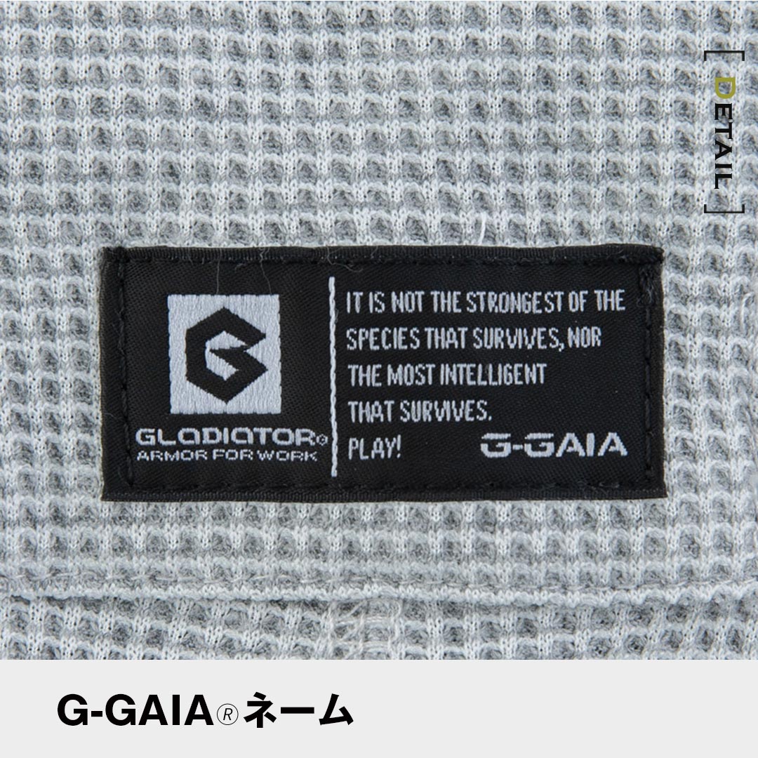 GLADIATOR グラディエーター G437 半袖 Tシャツ 5ポケット ワッフル 収納力 メンズ レディース 春夏秋冬 作業服 作業着 ...