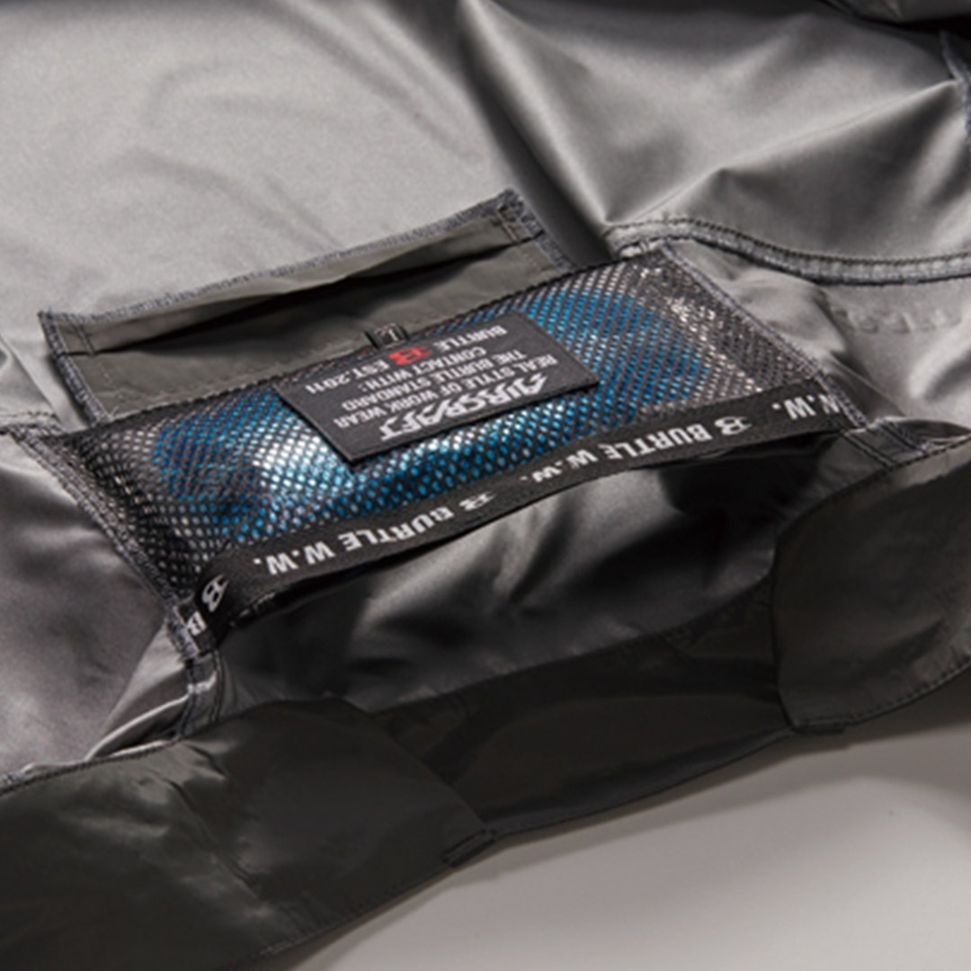 BURTLE バートル AC2004 ベスト コーデュラ ストレッチ UVカット 接触冷感 フルハーネス対応 メンズ レディース 春夏 作業服 作業着 AIR CRAFT エアークラフト 空調 ...