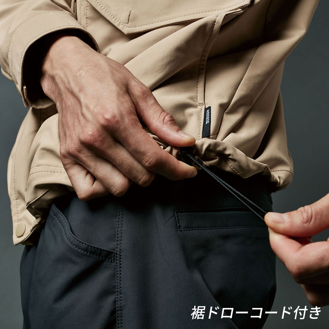 TS DESIGN ティーエスデザイン 4617 長袖 ジャケット コーチジャケット ストレッチ 軽量 UVカット 防汚 裏綿 メンズ レディース 春秋冬 作業服 作業着 | 作業着・作業服 ...