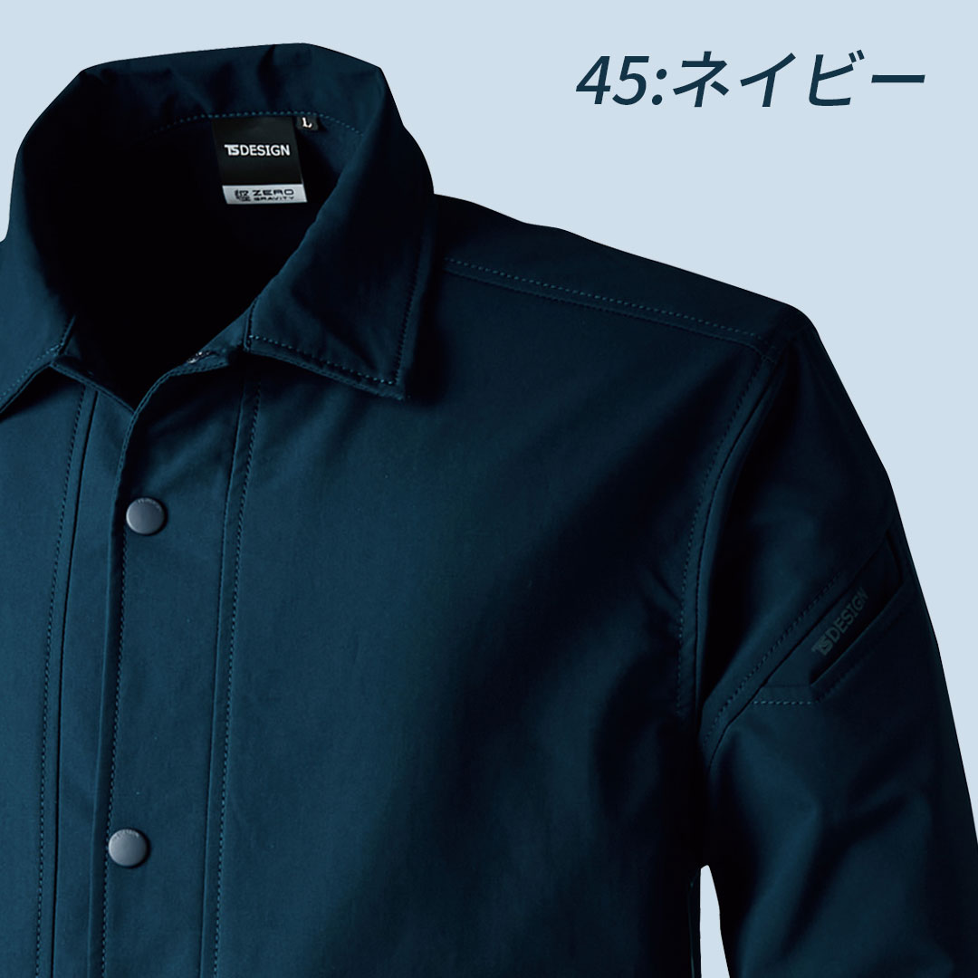 TS DESIGN ティーエスデザイン 4617 長袖 ジャケット コーチジャケット ストレッチ 軽量 UVカット 防汚 裏綿 メンズ レディース 春秋冬 作業服 作業着 | 作業着・作業服 ...