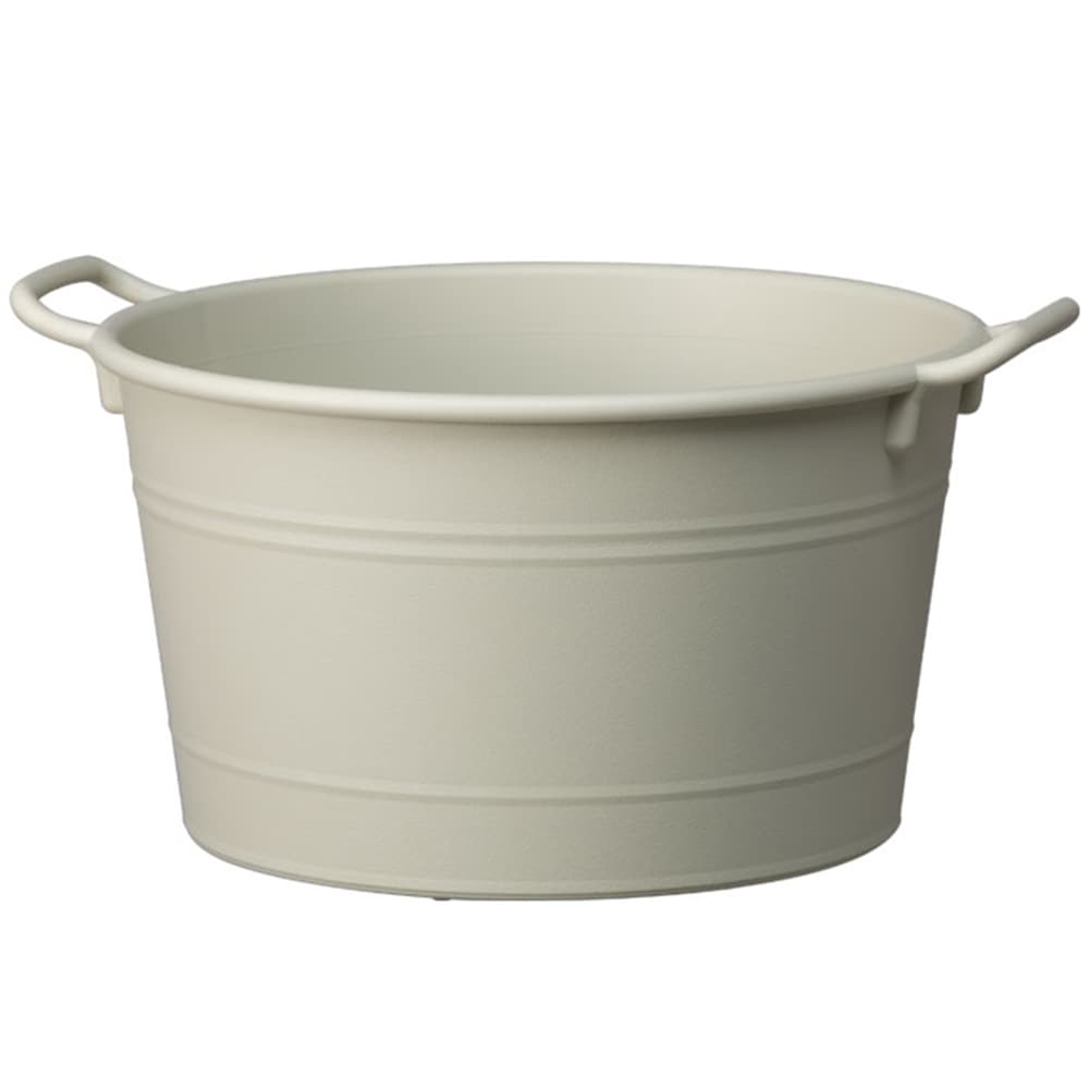 コージーバスケット アイボリー 【資材 20型】｜ 【植物のITANSE】全品送料無料・即出荷!