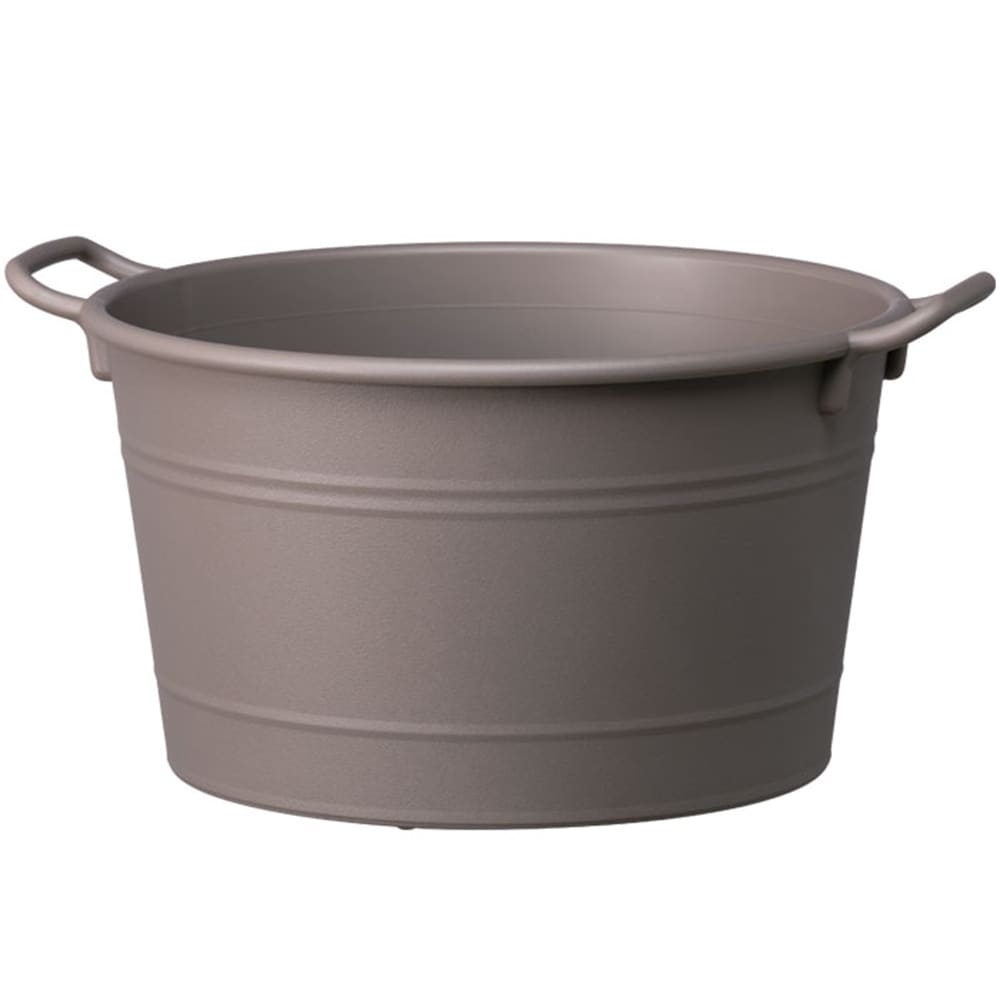 コージーバスケット グレー 【資材 25型】｜ 【植物のITANSE】全品送料無料・即出荷!