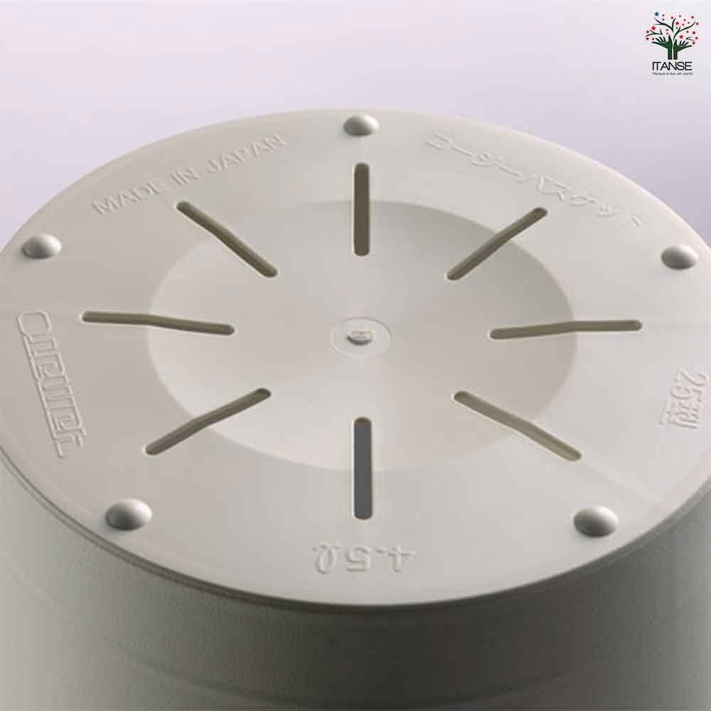 コージーバスケット アイボリー 【資材 25型&花と野菜の培養土 ふかふか仕立て5L】｜ 【植物のITANSE】全品送料無料・即出荷!