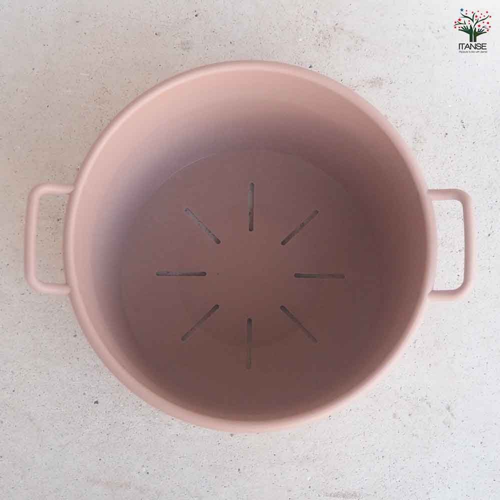 コージーバスケット ブラウン 【資材 25型&花と野菜の培養土 ふかふか仕立て5L】｜ 【植物のITANSE】全品送料無料・即出荷!