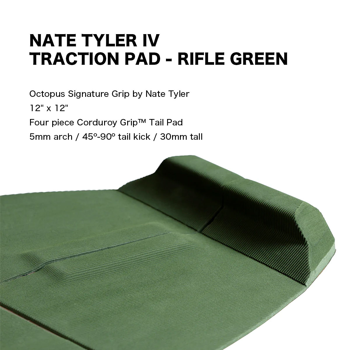 オクトパス デッキパッド デッキパッチ サーフボード サーフィン ネイト タイラー 驚異の吸着力 4ピース NATE TYLER4 人気 ...