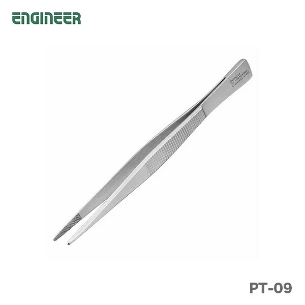 【オススメ】〈エンジニア〉ピンセット130mm PT-09 | 一般作業工具,その他 | プロ工具専門店のジャパンツール