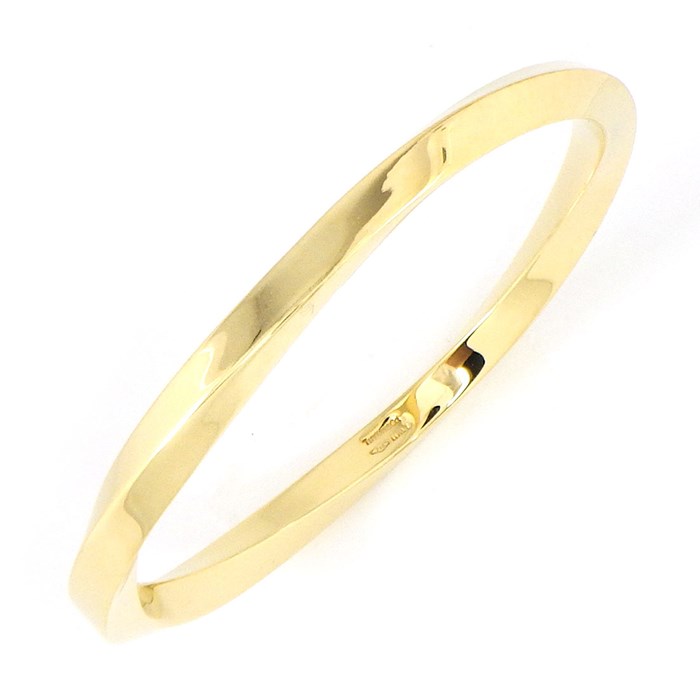 【ティファニー Tiffany & Co.】バングル ツイスト トルク フランク・ゲーリー K18YG | ジェイビーワークス 公式オンラインショップ