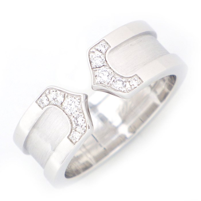 【カルティエ Cartier】リング C2 2C ダイヤモンド K18WG 8号 / #48 | ジェイビーワークス 公式オンラインショップ