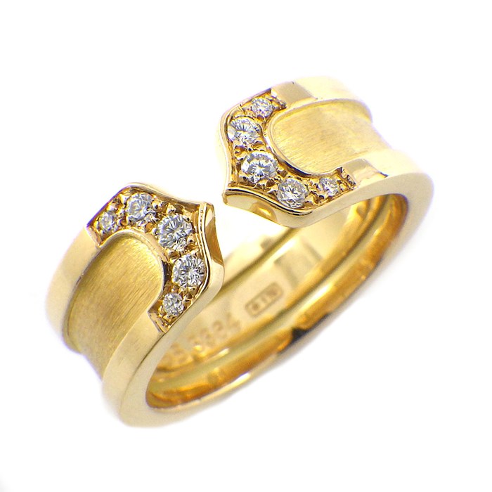 【カルティエ Cartier】リング C2 2C ダイヤモンド K18YG 8.5号 / #49 | ジェイビーワークス 公式オンラインショップ