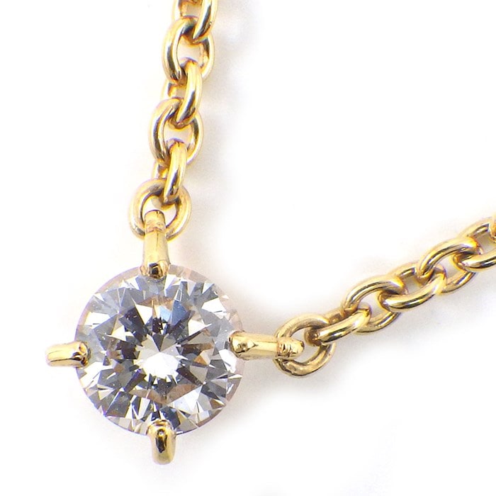 【カルティエ Cartier】ネックレス ラブサポート ソリティア ソリテール ダイヤモンド 約 0.60ct K18YG | ジェイビーワークス 公式オンラインショップ