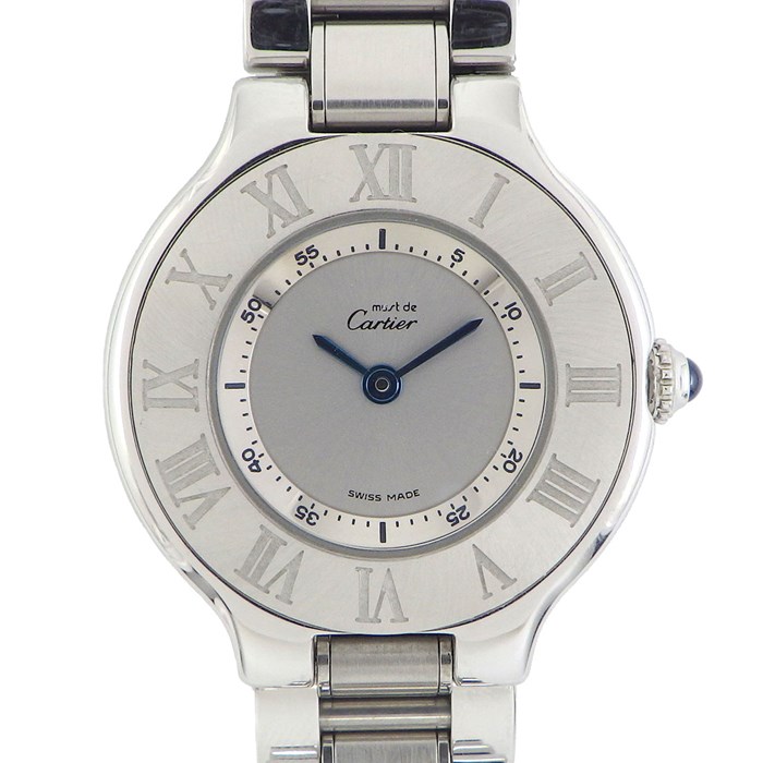 【カルティエ Cartier】腕時計 マスト21 ヴァンティアン W10109T2 シルバーサンレイ文字盤 SS クオーツアナログ | ジェイ ...
