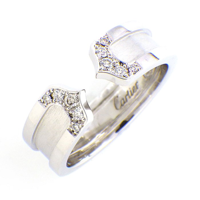 【カルティエ Cartier】リング C2 2C ダイヤモンド K18WG 16号 / #56 | ジェイビーワークス 公式オンラインショップ