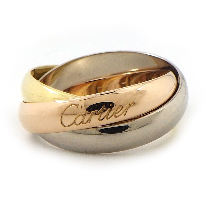 【カルティエ Cartier】リング トリニティ スリーカラー K18PG K18WG K18YG 8号 / #48 | ジェイビーワークス 公式オンラインショップ