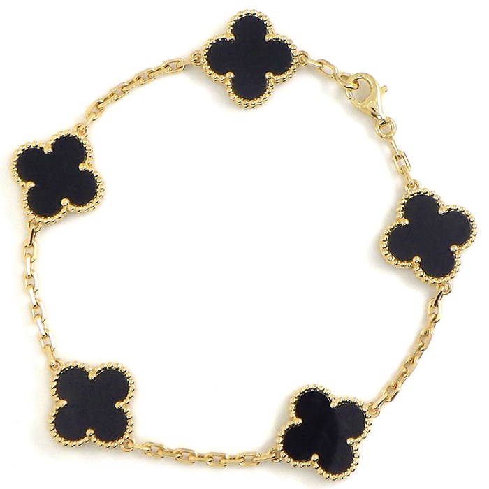 ヴァンクリーフ＆アーペル Van Cleef & Arpels ブレスレット ヴィンテージ アルハンブラ 5モチーフ VCARA41300 ...