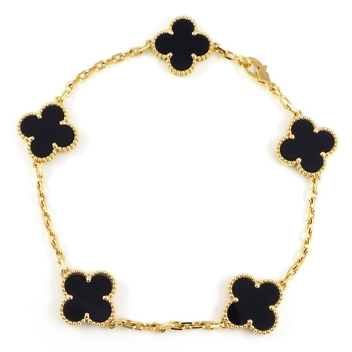 ヴァンクリーフ＆アーペル Van Cleef & Arpels ブレスレット ヴィンテージアルハンブラ 5モチーフ VCARA41300 ...