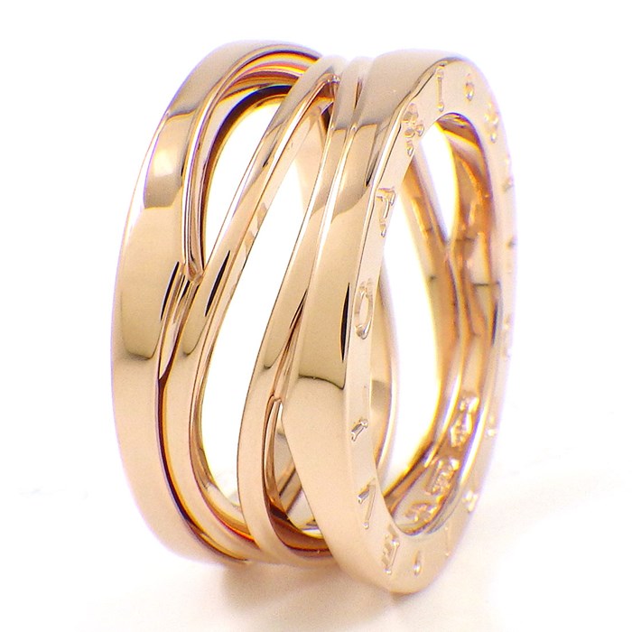 ブルガリ BVLGARI リング B-zero1 ビーゼロワン デザイン レジェンド 3バンド K18PG 11.5号 / #52 【中古】 | ジェイビーワークス 公式オンラインショップ