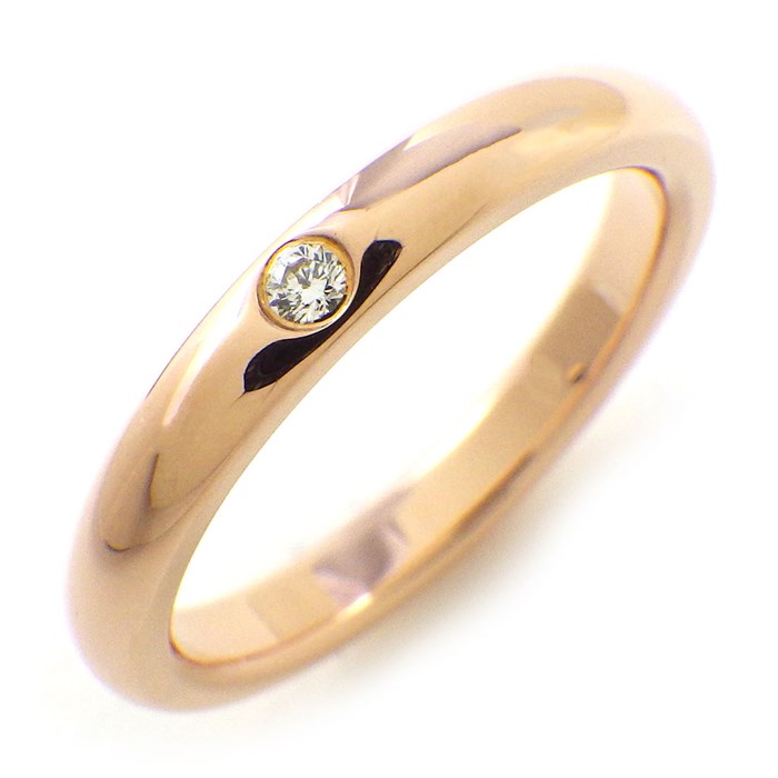 ティファニー Tiffany & Co. リング スタッキングバンド 60016725 1ポイント ダイヤモンド 0.02ct K18PG 9号 【中古】 | ジェイビーワークス 公式 ...